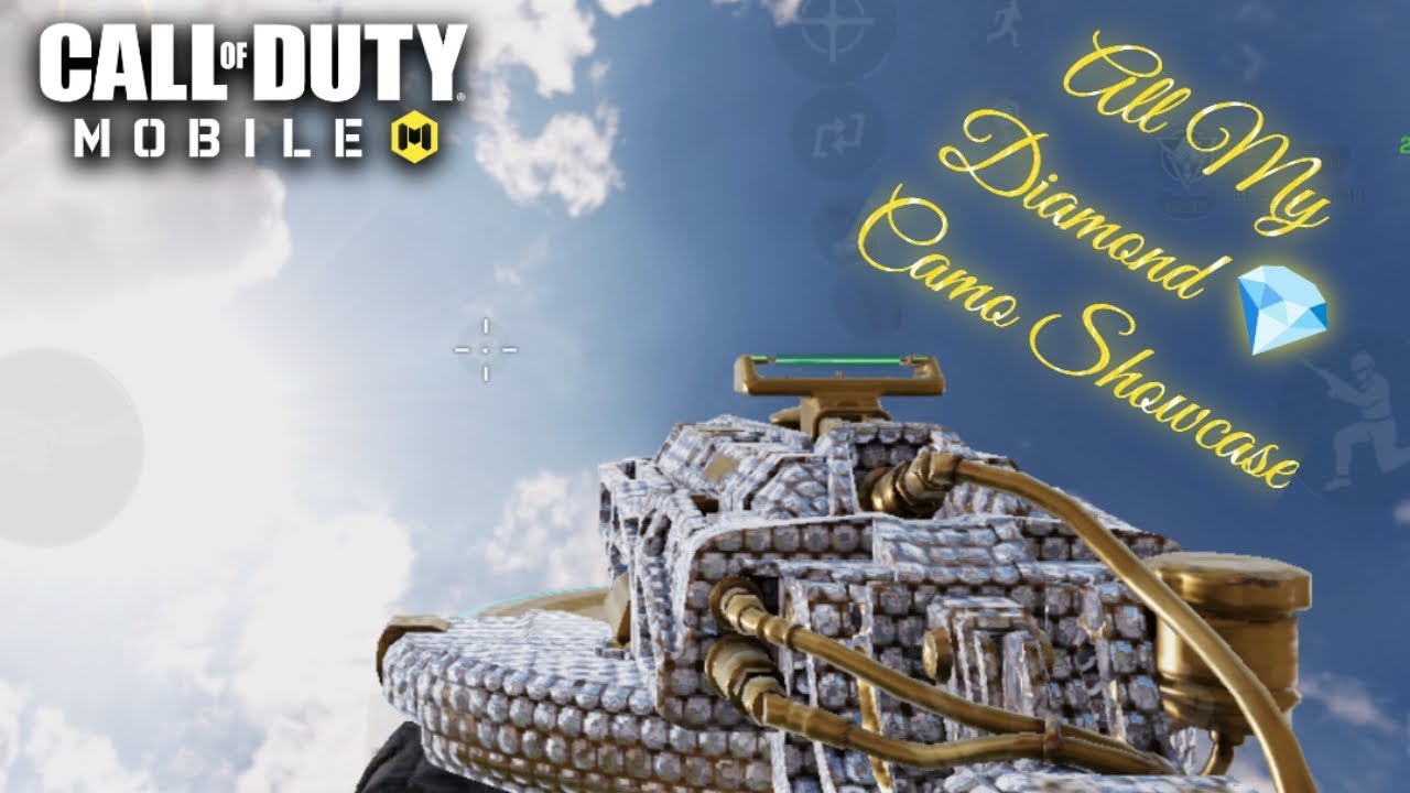ALL MY DIAMOND 💎 CAMO SHOWCASE IN CODM..🔥🔥🔥 - YouTube