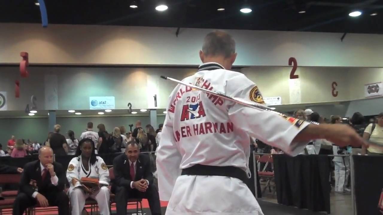 Master Richard Harman 2009 ATA World Champion XMA Weapons - YouTube