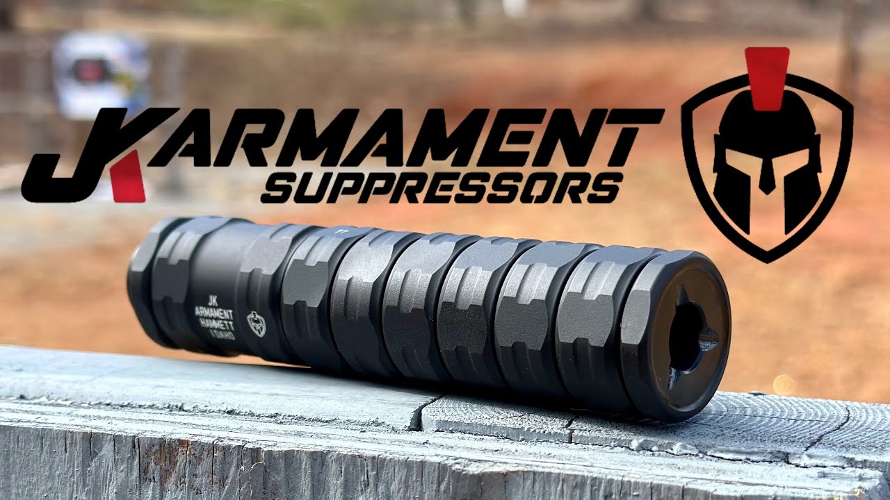 Smallest 9MM suppressor JK 105 CCX | JK Armament - YouTube