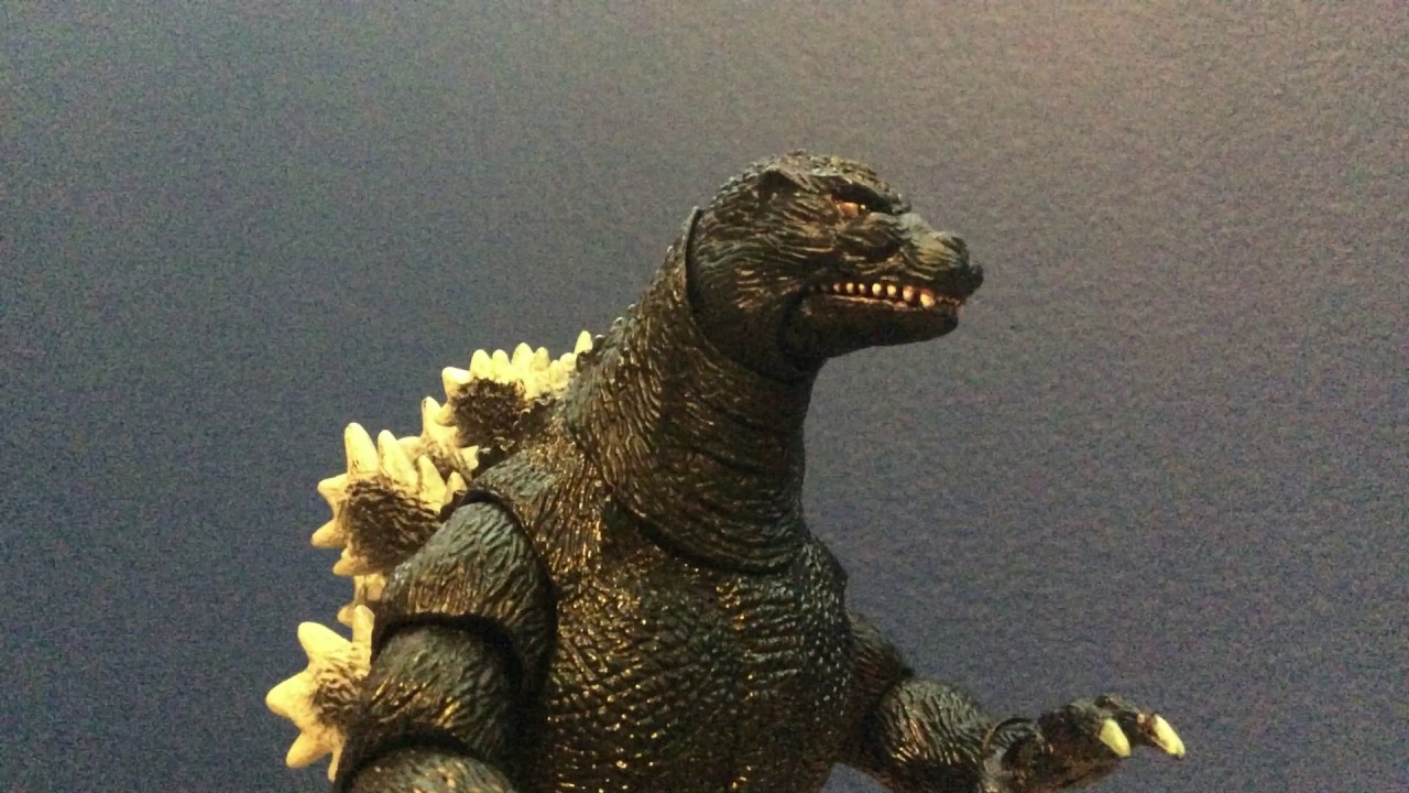 Godzilla vs Godzilla clone (stop motion) - YouTube