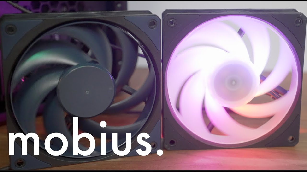 The New Cooler Master Mobius 120mm Performance Fan - YouTube