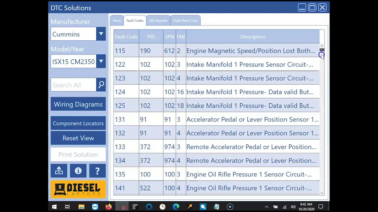 Using DTC Solutions and KnowledgeBase for Fault Code Information - YouTube
