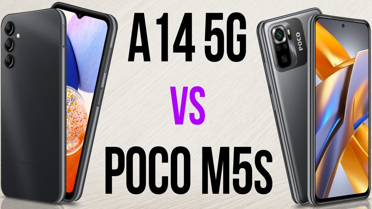A14 5G vs Poco M5s (Comparativo & Preços) - YouTube