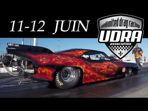 11-12 juin - UDRA Pro Mod Napierville Dragway - YouTube