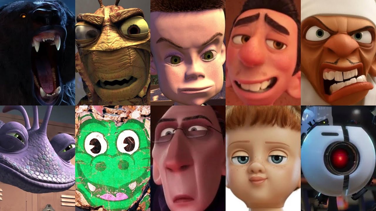 Defeats of my Favorite Pixar Villains Part II - YouTube