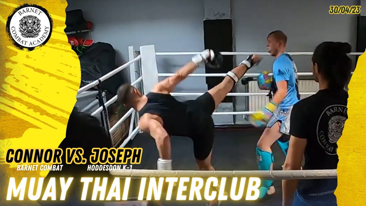 Connor Rogers vs Joseph Roles Muay thai Interclub - YouTube
