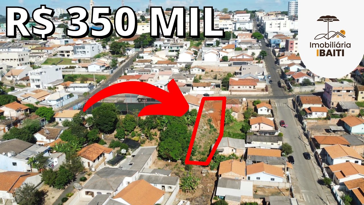 LOTE GRANDE NO CENTRO DA CIDADE 559 METROS POR R$ 350 MIL-Código:2414 ...