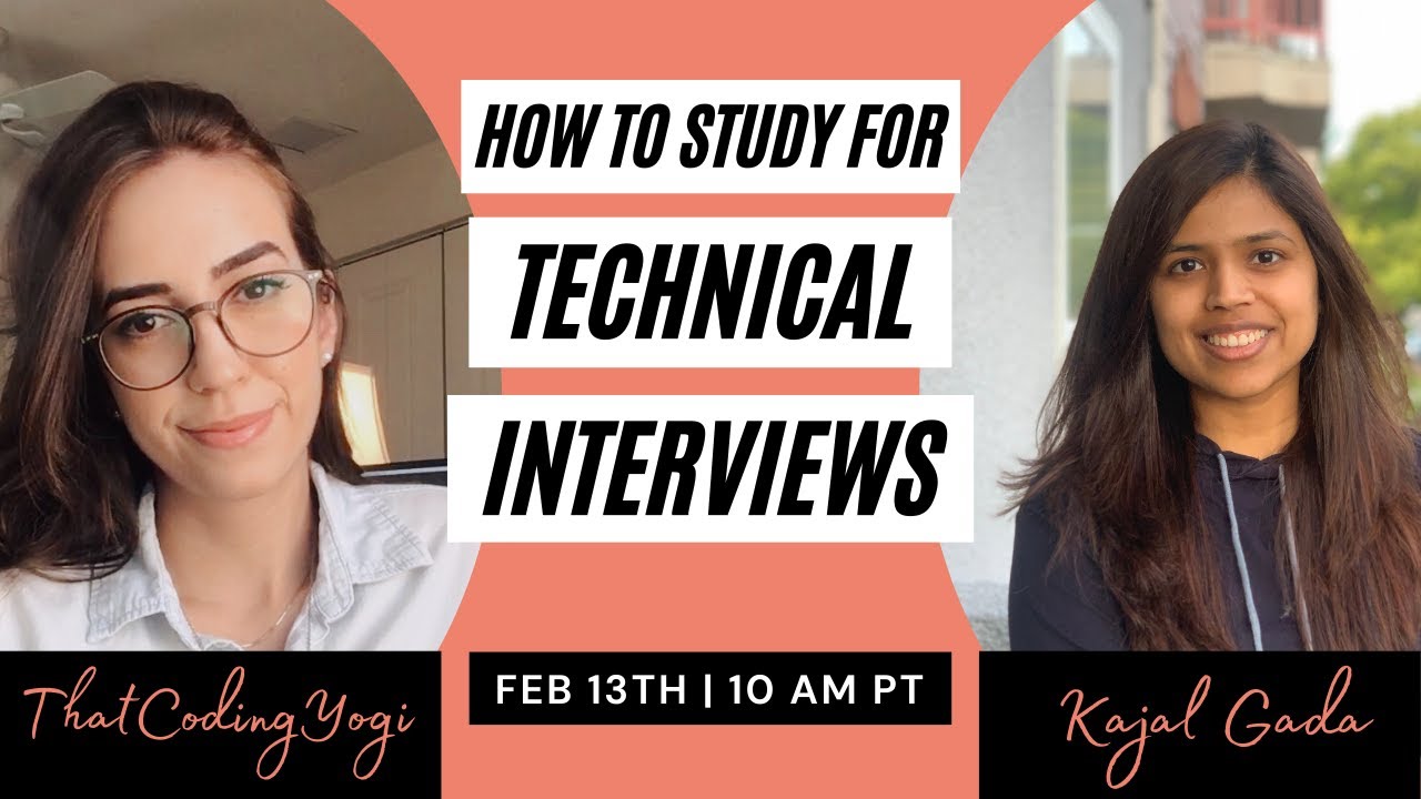 How to study for technical interviews? // Guest speaker ThatCodingYogi - YouTube