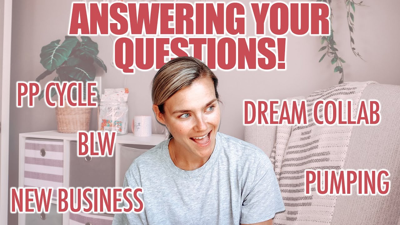Q&A! | Baby Names, BLW, Collabs, BF/Pumping Schedule, etc. - YouTube
