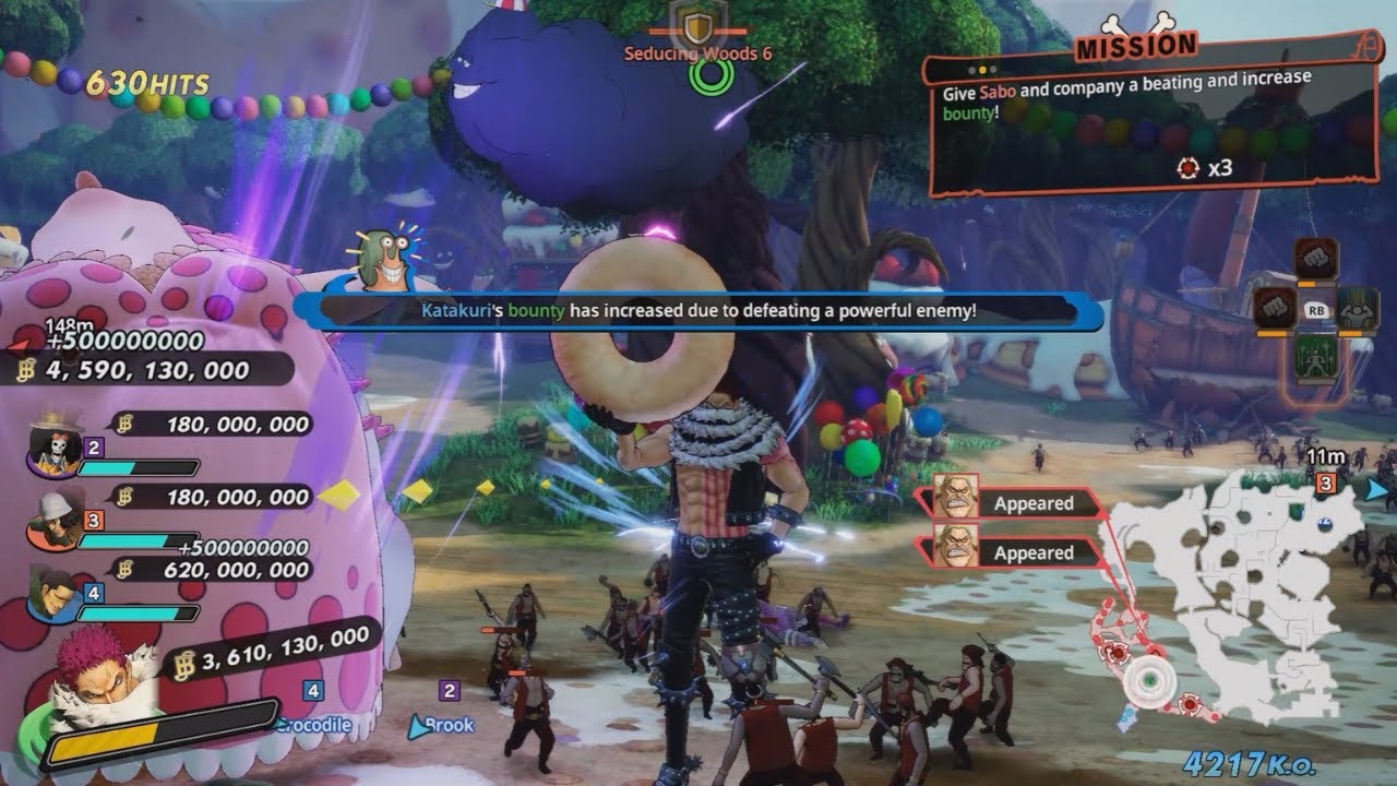 CHARLOTTE KATAKURI - MOCHI MOCHI NO MI | One Piece Pirate Warriors 4 ...
