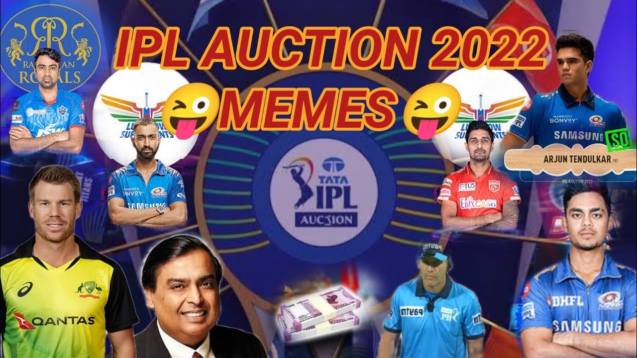 IPL Auction 2022 Funny Video & Memes, Ishan Kishan, Deepak Hooda ...