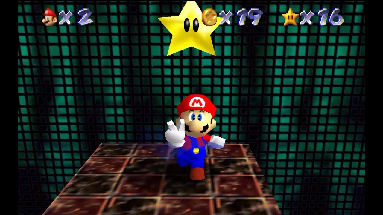 Mario's Nightmare 64 (Toxic Gas Cage - Star 3) (Kaizo Star - 142) - YouTube
