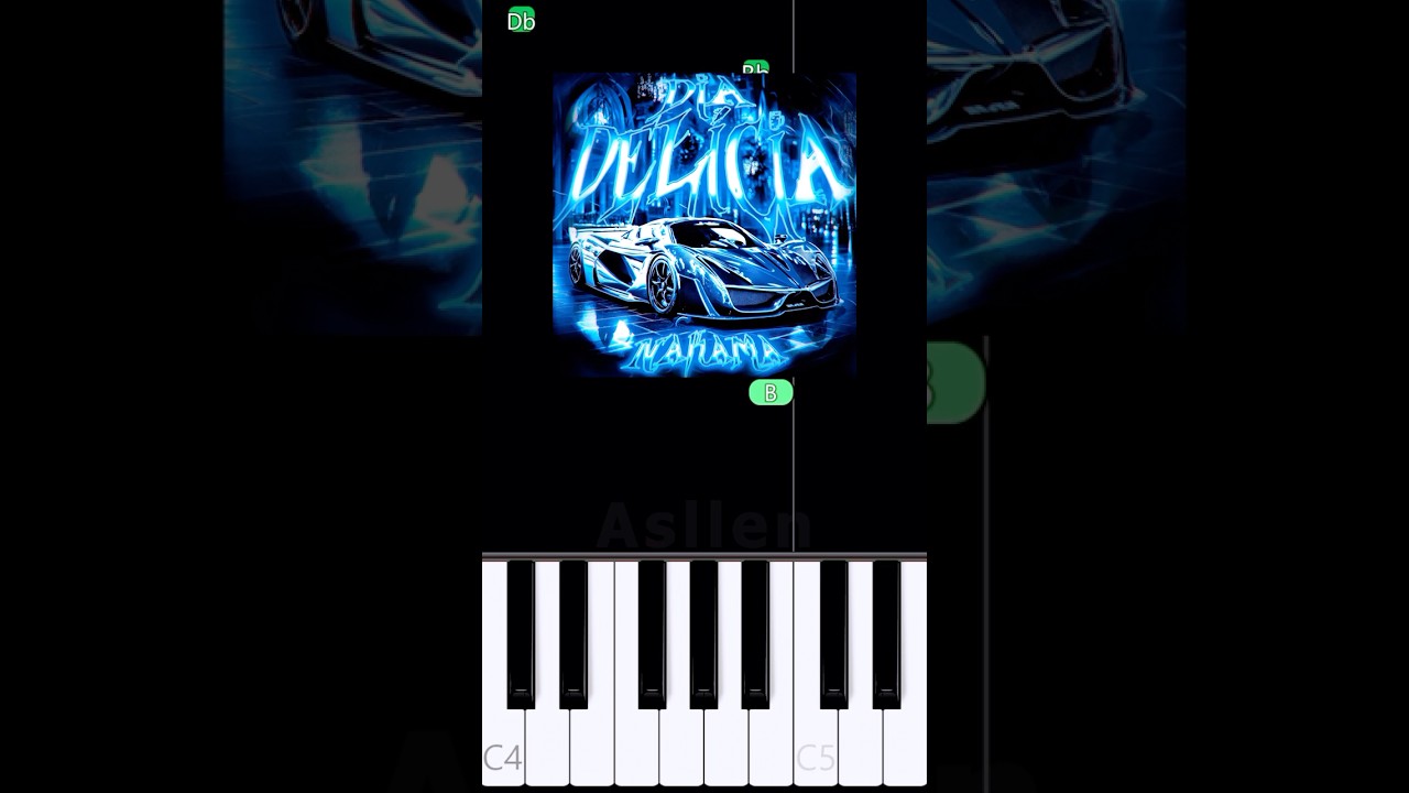 how to play "DIA DELÍCIA" on piano Chords - Chordify