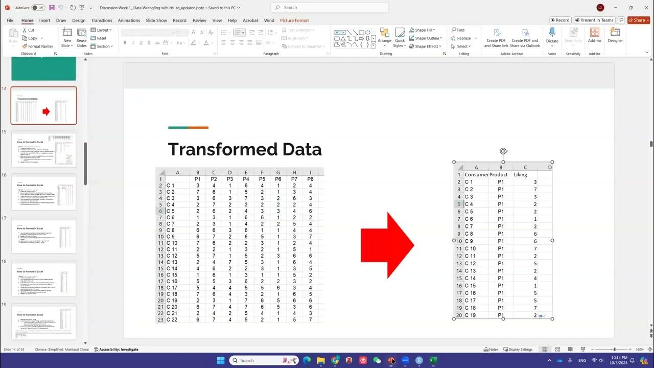 3 - [Excel] Format Data - YouTube