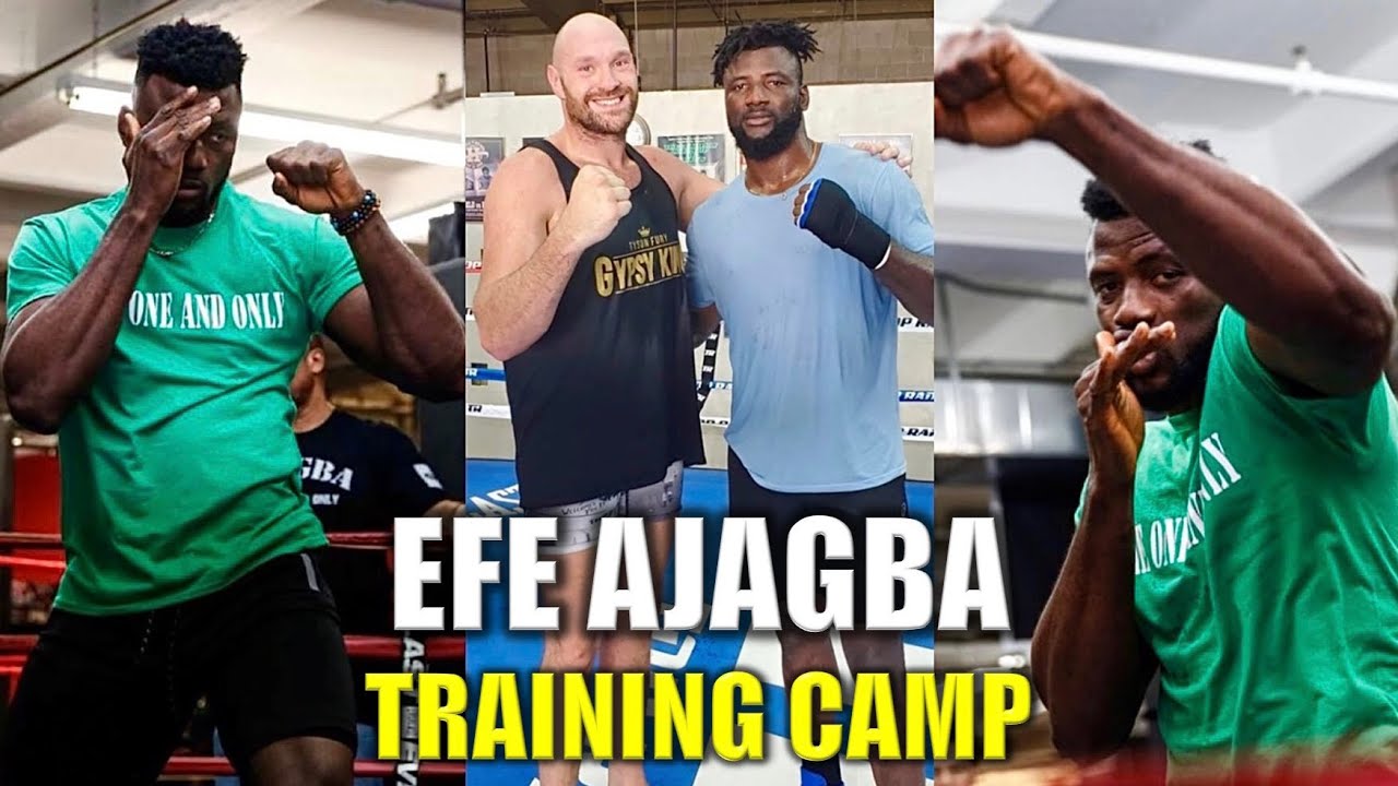 Efe Ajagba Training Camp | The Nigerian Nightmare - YouTube