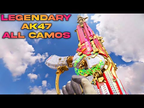 ALL CAMOS LEGENDARY AK47 SANTA'S LITTLE REAPER SEASONAL & COMPLETIONIST ...
