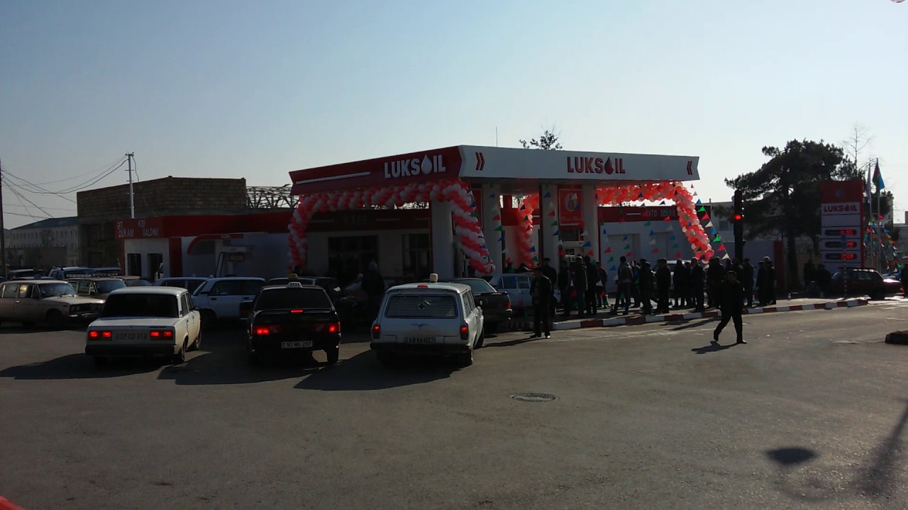 Oguz Rayonu LUKSOL in acilisi...27..11..2016 - YouTube