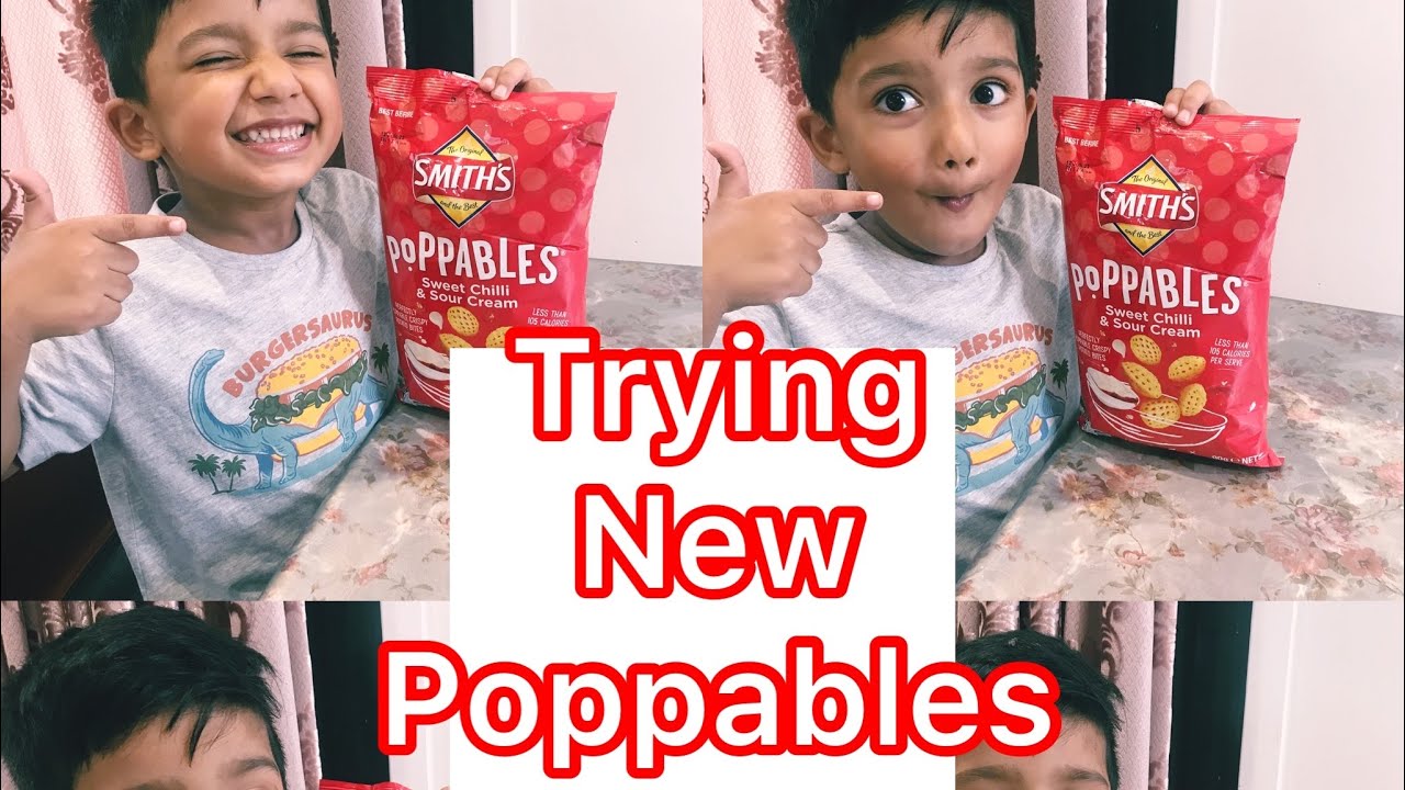Trying New Flavour Of Poppables - YouTube
