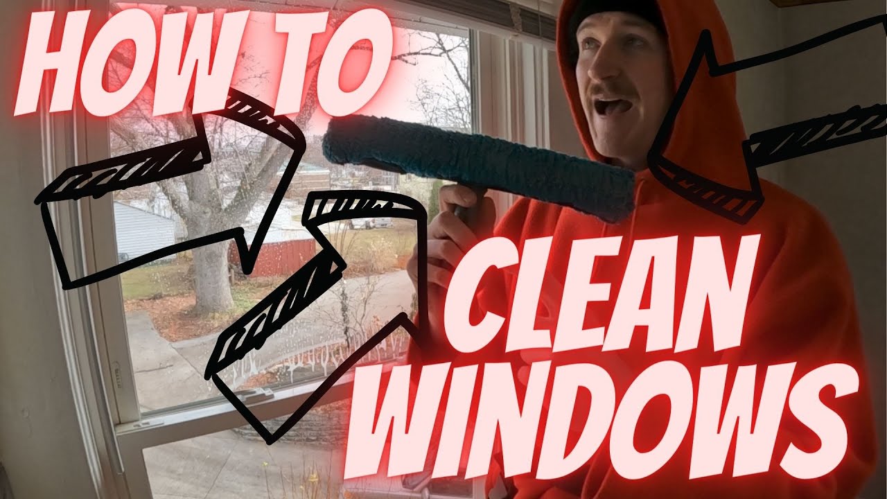 How To Clean Windows - Step By Step Guide - DIY Window Cleaning ...