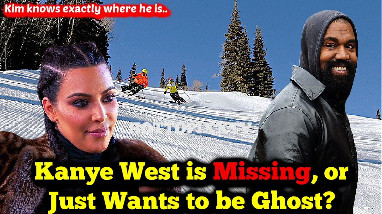 Kanye West Has Gone Missing Kim Kardashian Knows Where He is but Wont ...