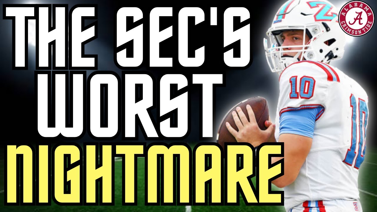 Eli Holstein SCARRY Good | 4⭐️ Alabama Crimson Tide 2023 Quarterback ...