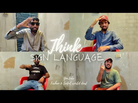 Think 💬 Answer | Saiful know Sign language 💯 | Farhan & Saiful world ...