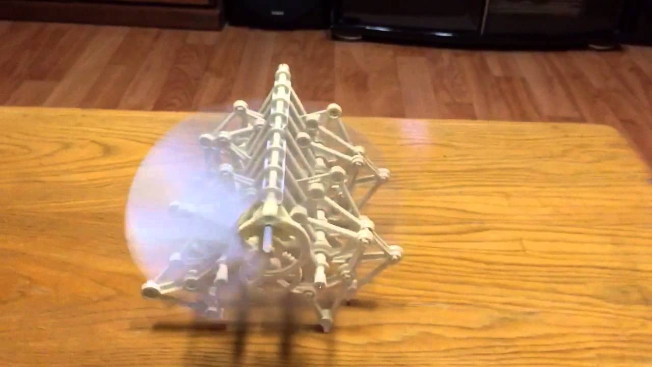 Mini strandbeest by Theo jansen - YouTube