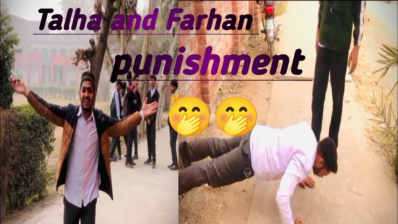 Farhan or Talha ko mili punishment😁😁🤭🤭🤭 - YouTube