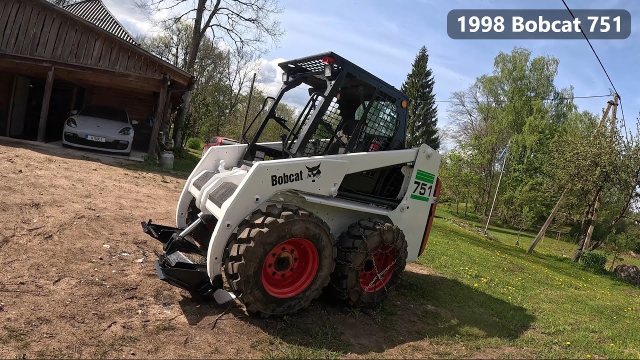 Fixing up the Bobcat 751 skid steer - (part4) - YouTube