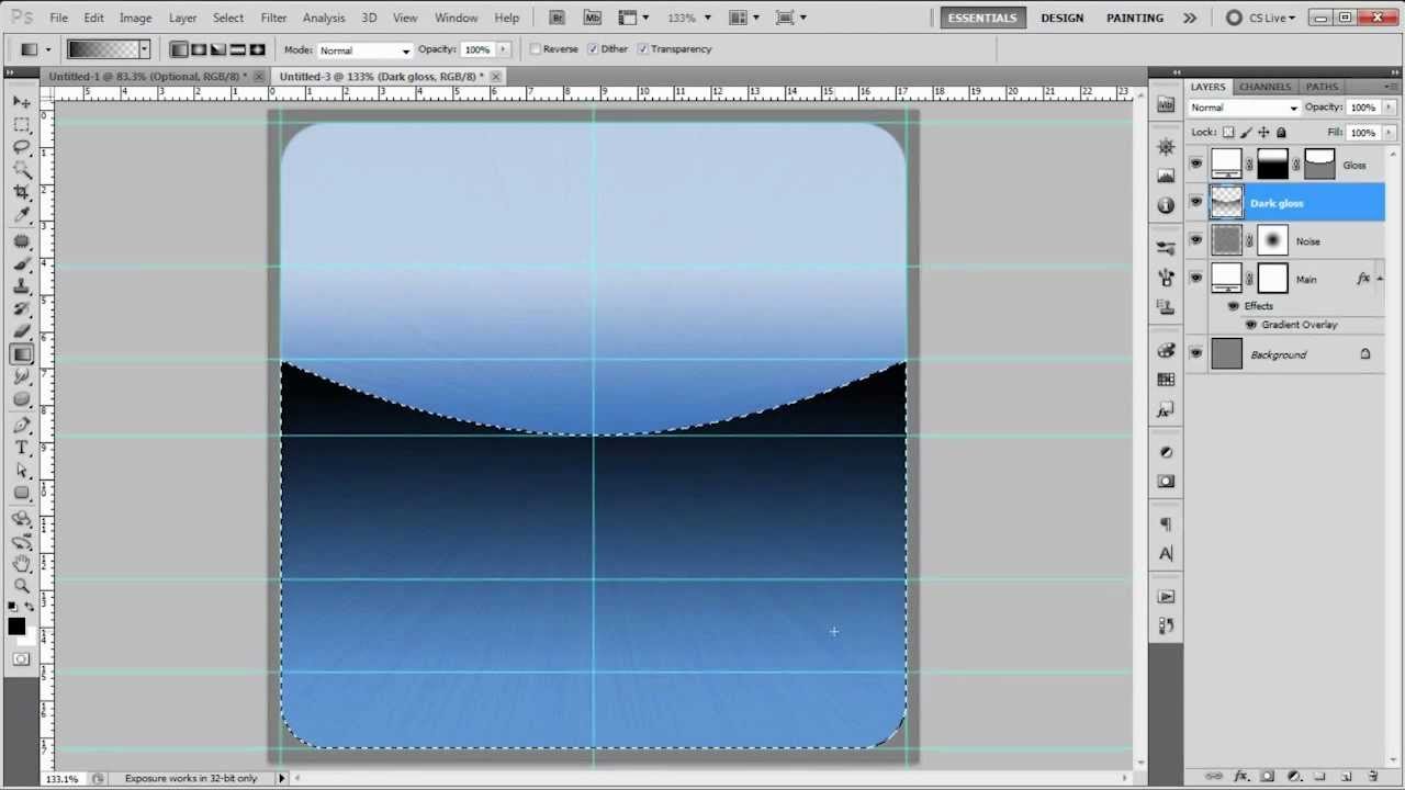 Tutorial | Photoshop | Apple App Icon - YouTube