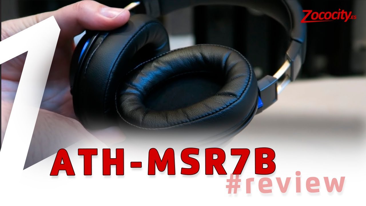 Review Audio-Technica ATH-MSR7B, ¿mejora al ATH-MSR7? - YouTube