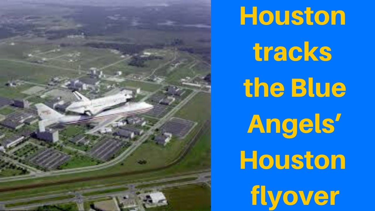 Houston tracks the Blue Angels’ Houston flyover - YouTube