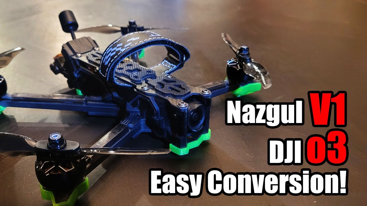 The iFlight Nazgul Evoque V1 CAN Run the DJI o3 Air Unit! Easy ...