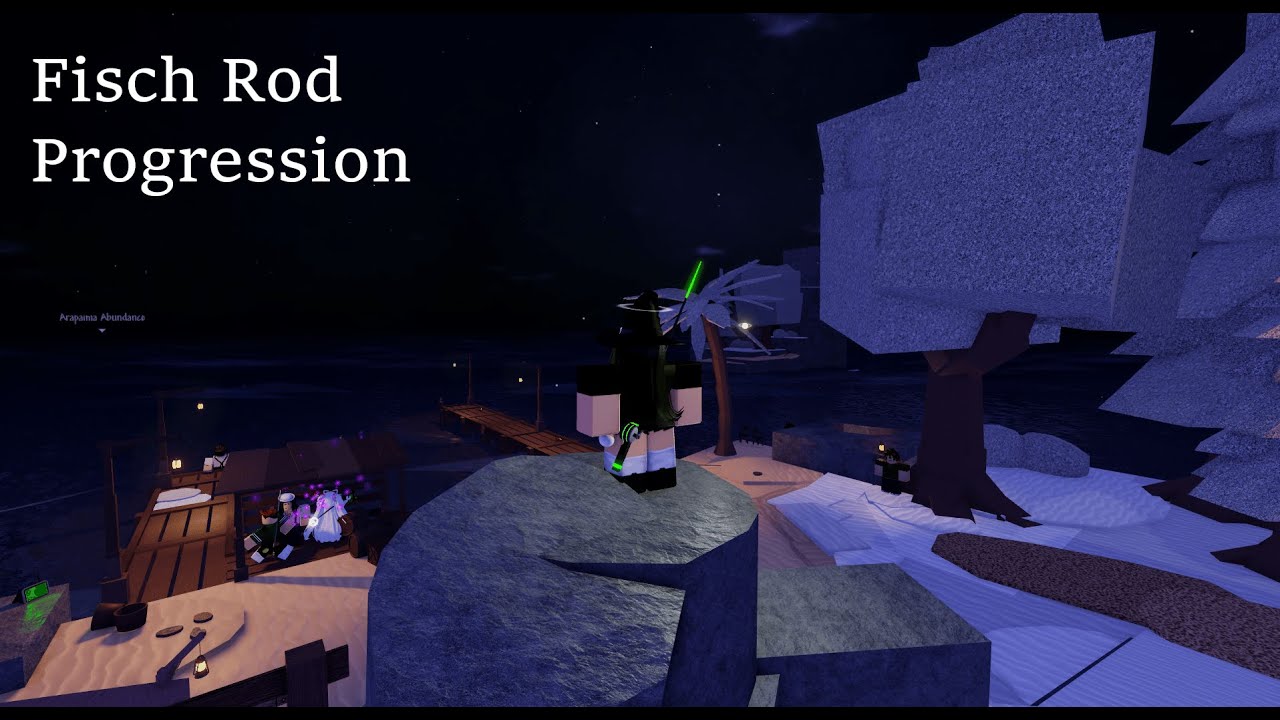 Fisch Rod Progression | Roblox - YouTube