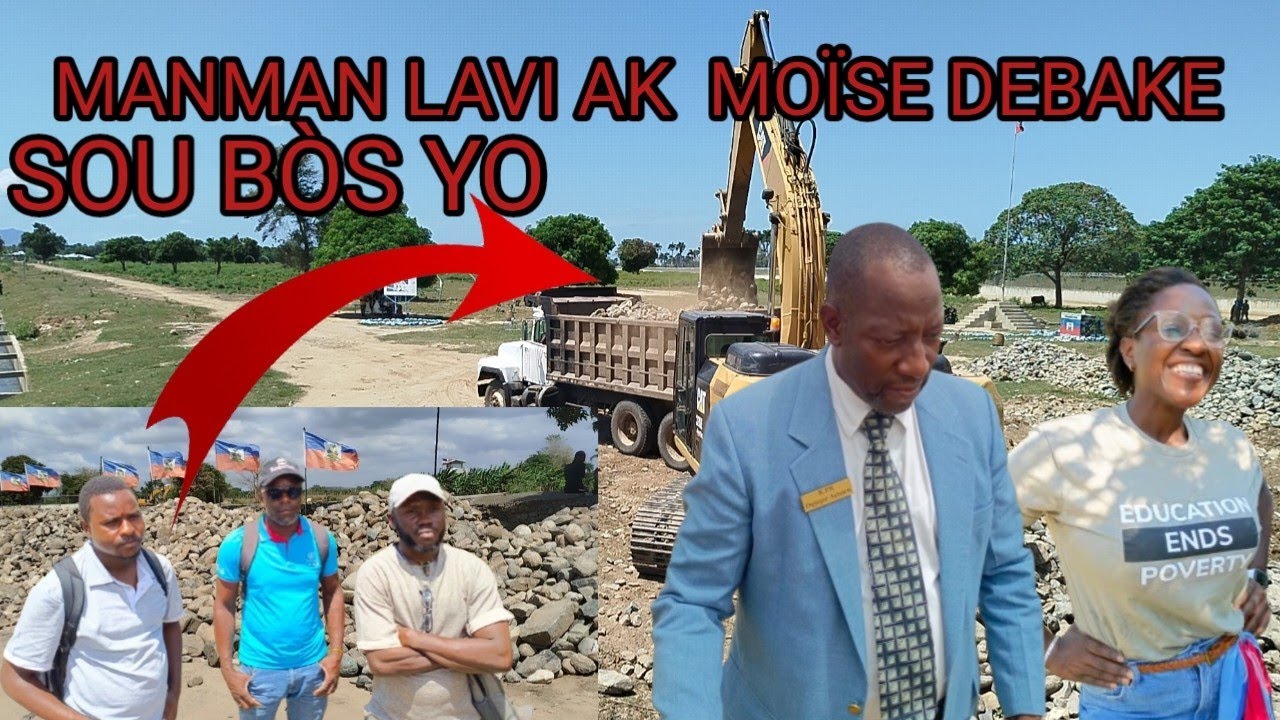 PASTÈ MOÏSE AK MANMAN LAVI DEBAKE SOU BÒS YO AK MATERYÈL JODIYA 😱🙆 ...