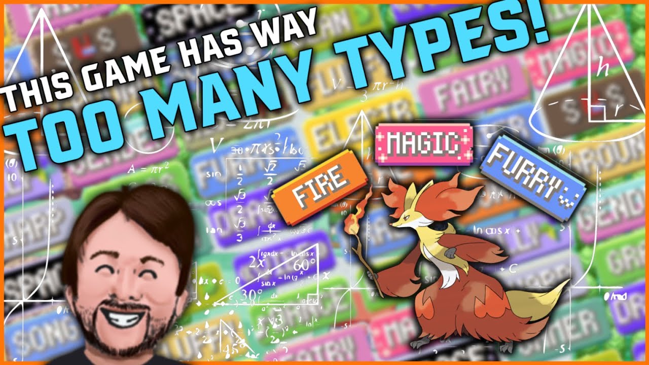 Pokemon, but there's TOO MANY TYPES! Pokemon Too Many Types Part 2 ...