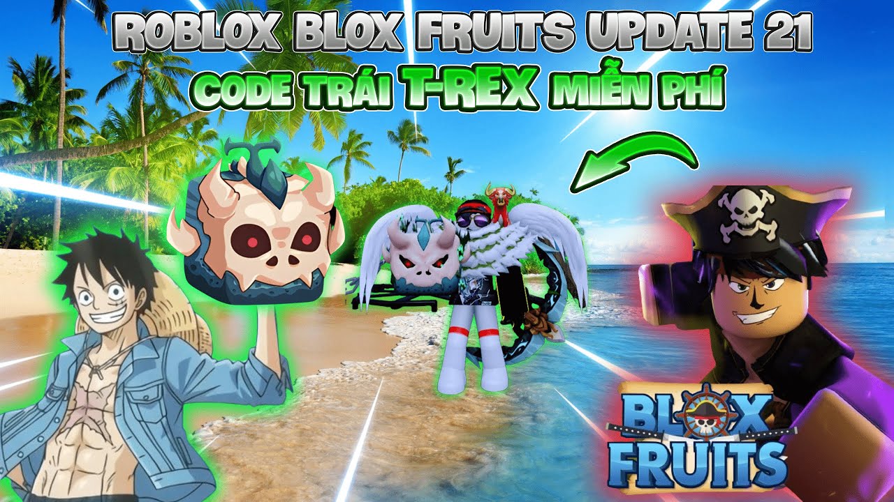 Roblox | Code Blox Fruits Nhận Trái T-REX Miễn Phí Mới Nhất 2024 Và X2 ...