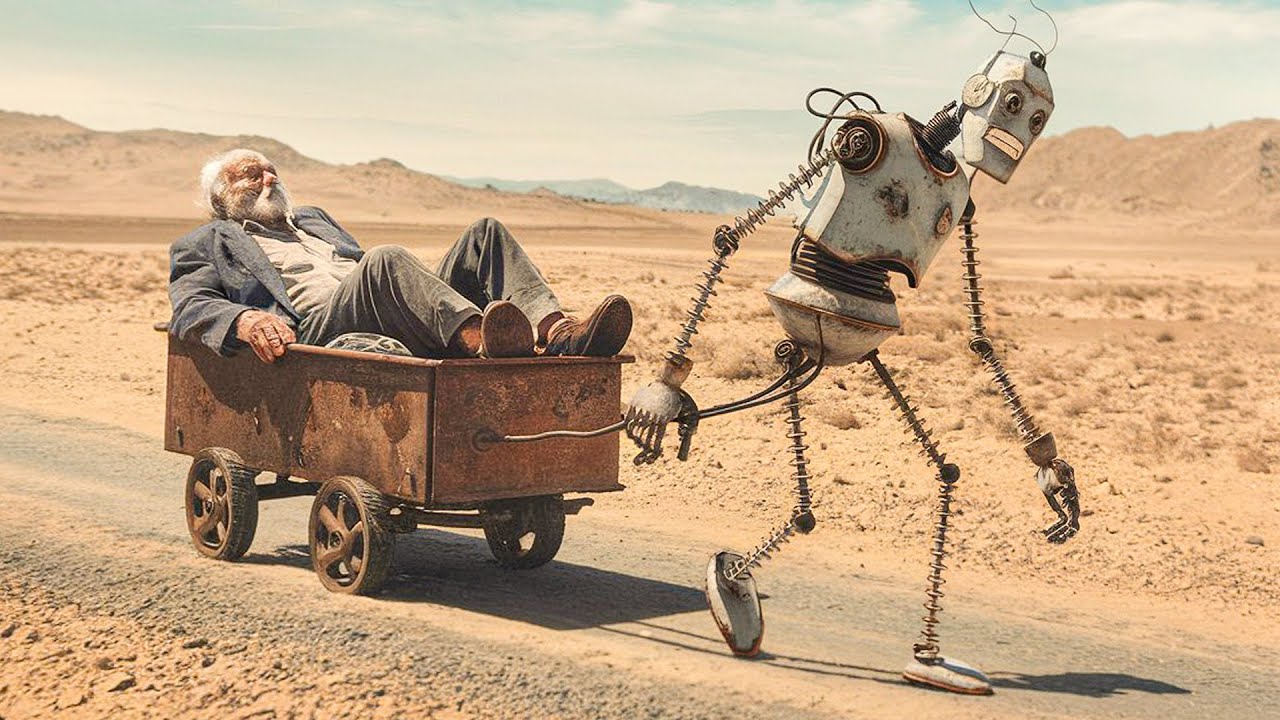 In Apocalyptic World Old Man Builds a Robot to Take Care of his Dog ...