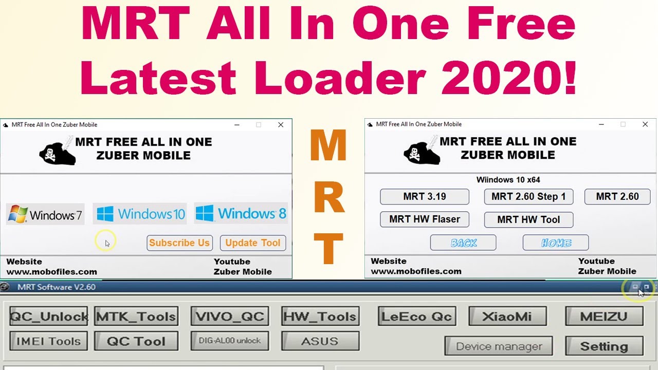 MRT New Latest Free Working Tool Review 2020 | For Remove Frp with MRT ...