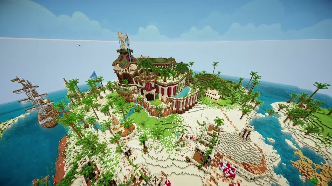 Minecraft Server SG-Map + Download - YouTube