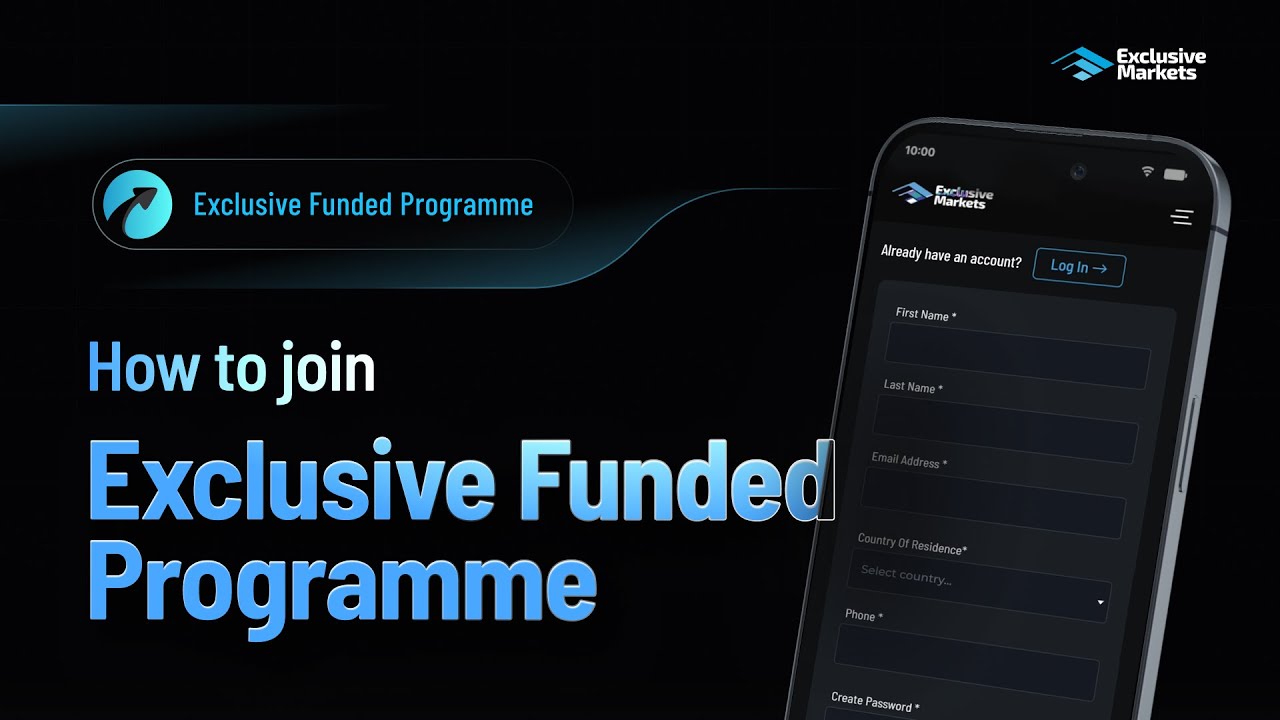 How to Join the Exclusive Funded Programme? | Exclusive Markets - YouTube