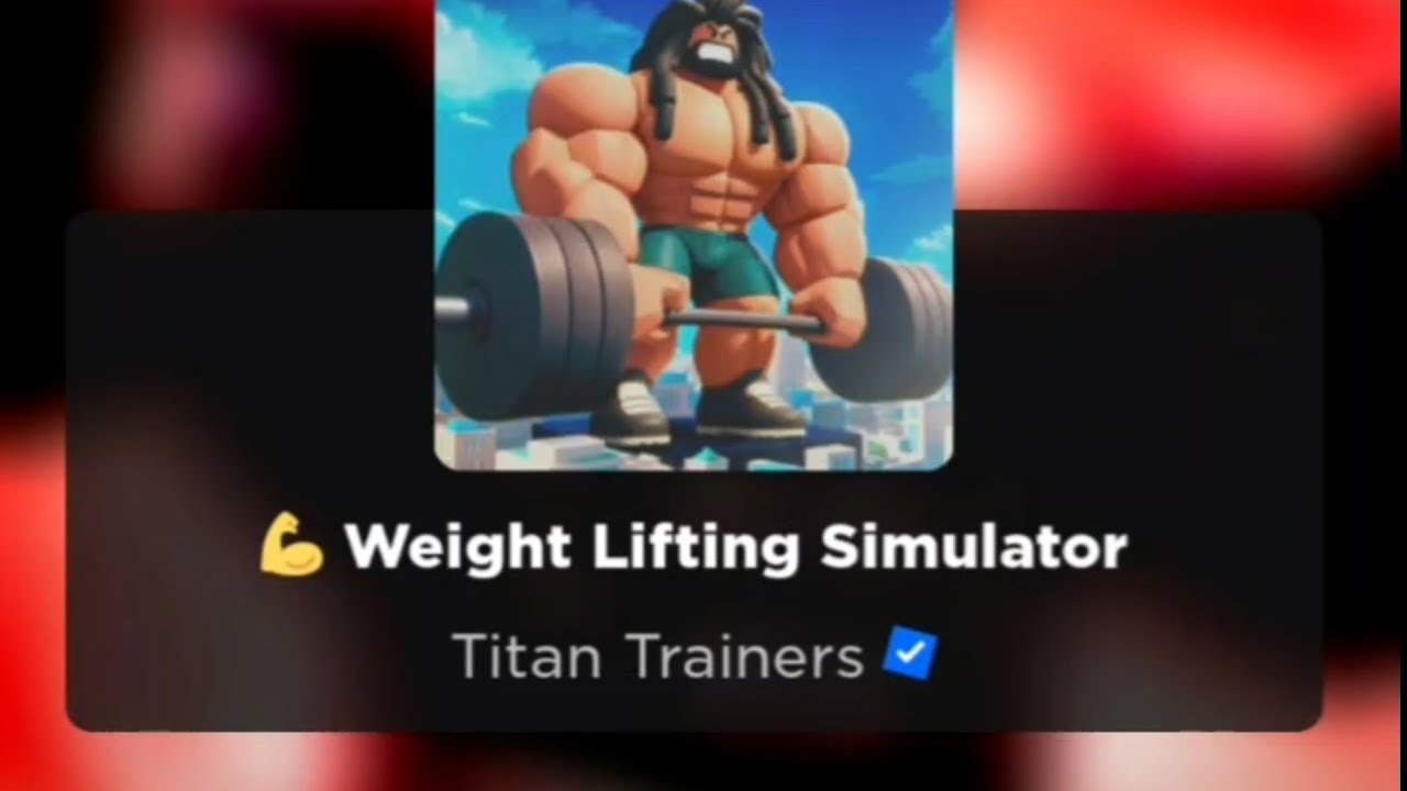 💪 "Maxing Out Muscles in Roblox: Ultimate Weight Lifting Simulator ...