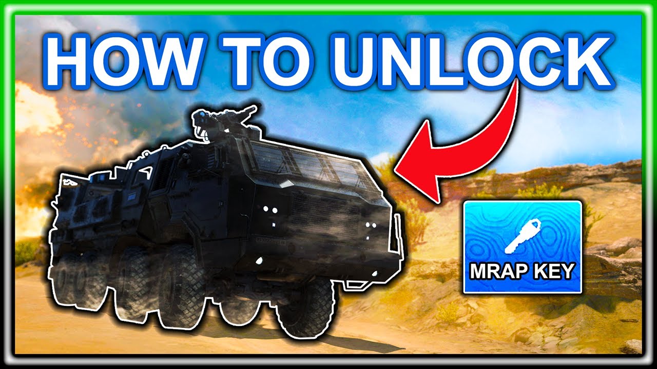 How To Get MRAP Key | Abandoned Vehicle Mission Guide DMZ - YouTube