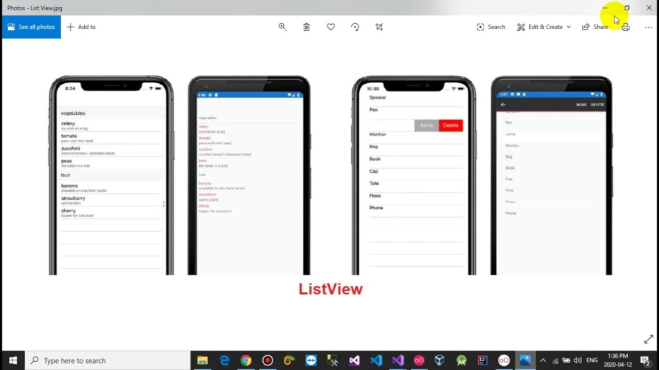 ListView (Part 1) In Xamarin Forms - YouTube