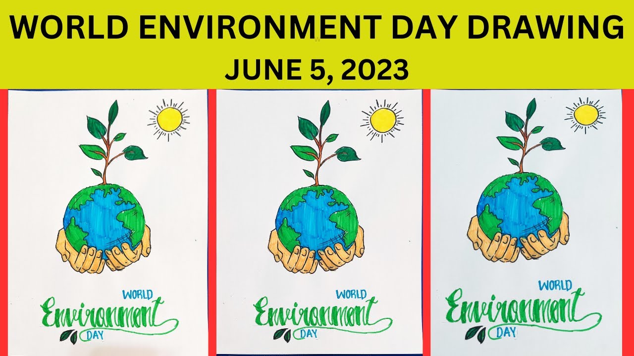 World Environment Day drawing | Save Environment | World Environment ...