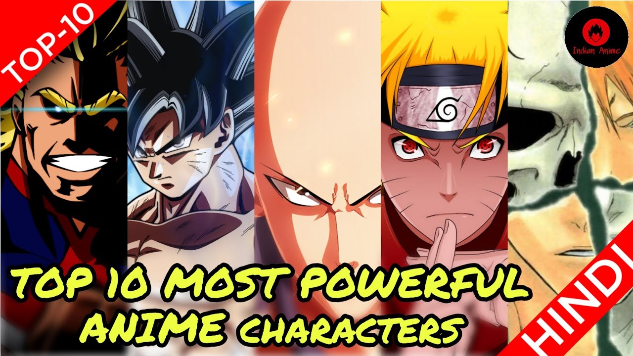 Top 10 Most powerful anime character||BharatAnime|| - YouTube