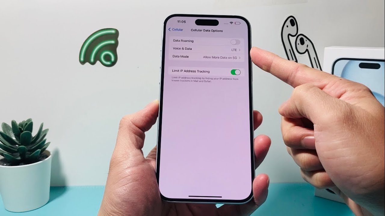 iPhone 15: How to Turn ON 5G Network - YouTube