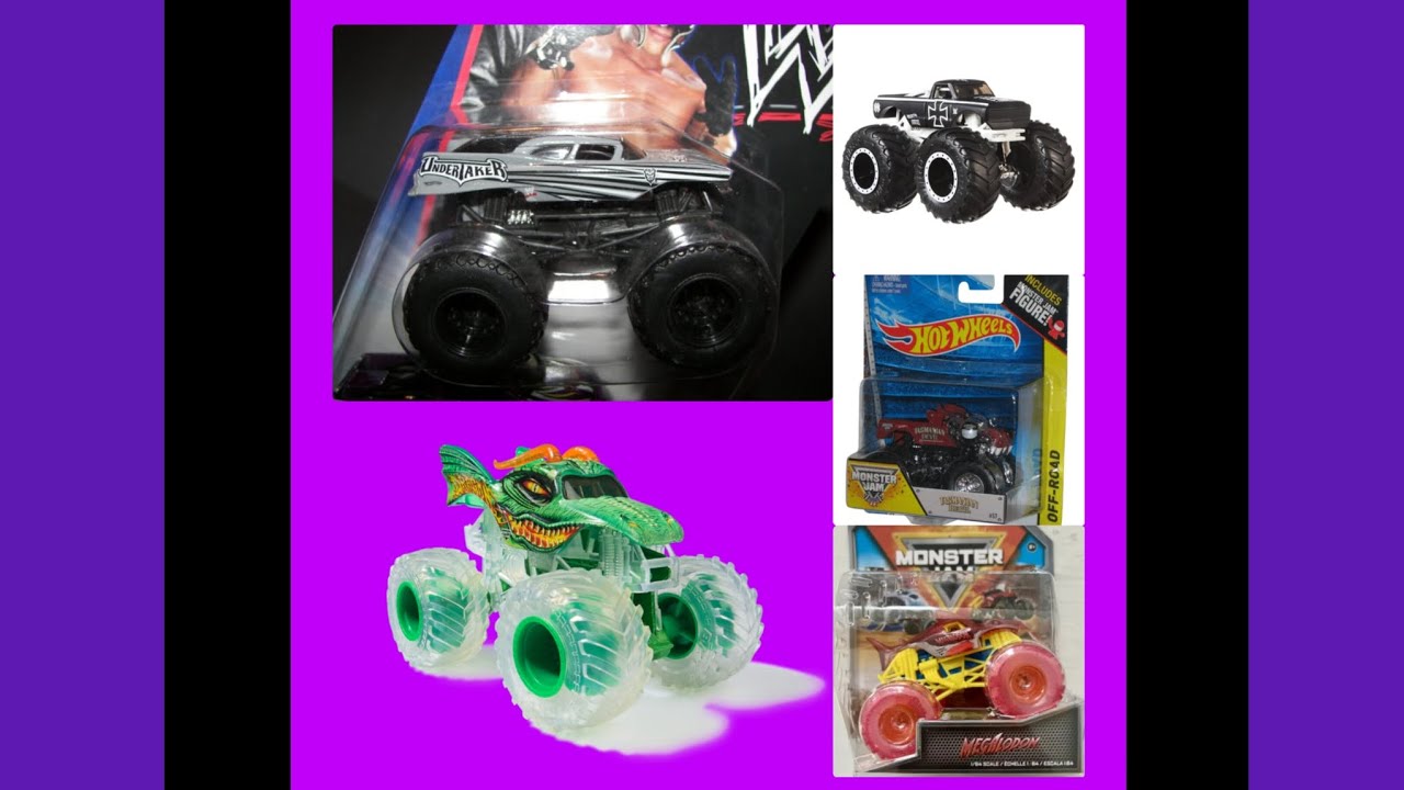 2024 Hot Wheels Monster Jam/WWE, & Spin Master Monster Jam Mix 37 ...