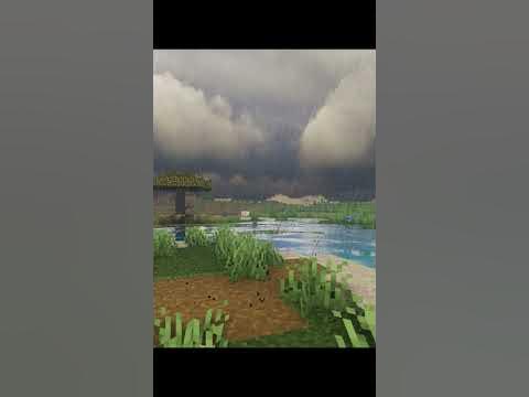 REALISTIC WEATHER CHANGE IN MINECRAFT (sun-rain) - YouTube