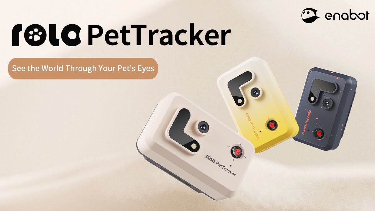 ROLA PetTracker by Enabot. See the World Through Your Pet's Eyes. - YouTube
